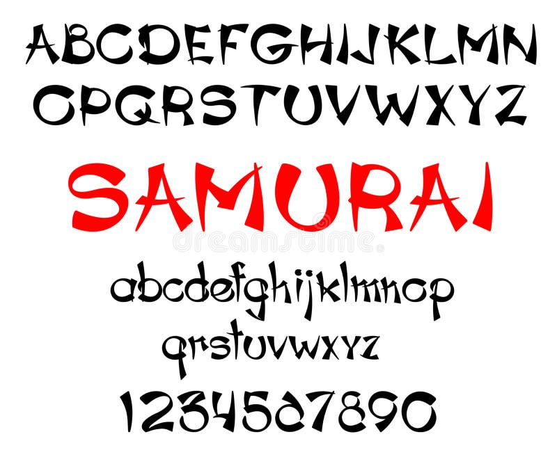 Samurai Font