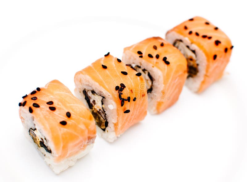 Samurai rolls stock image. Image of rice, savour, relish - 29460125