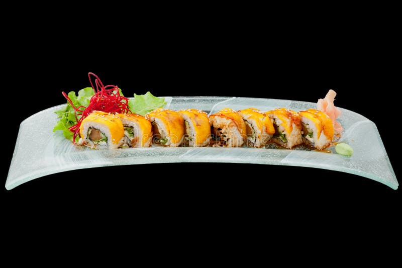 Samurai Sushi Roll stock image. Image of asian, prepared - 61380441