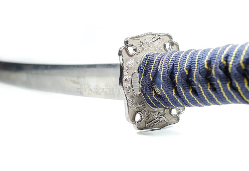 Samurai sword stock image. Image of single, steel, oriental - 10245609