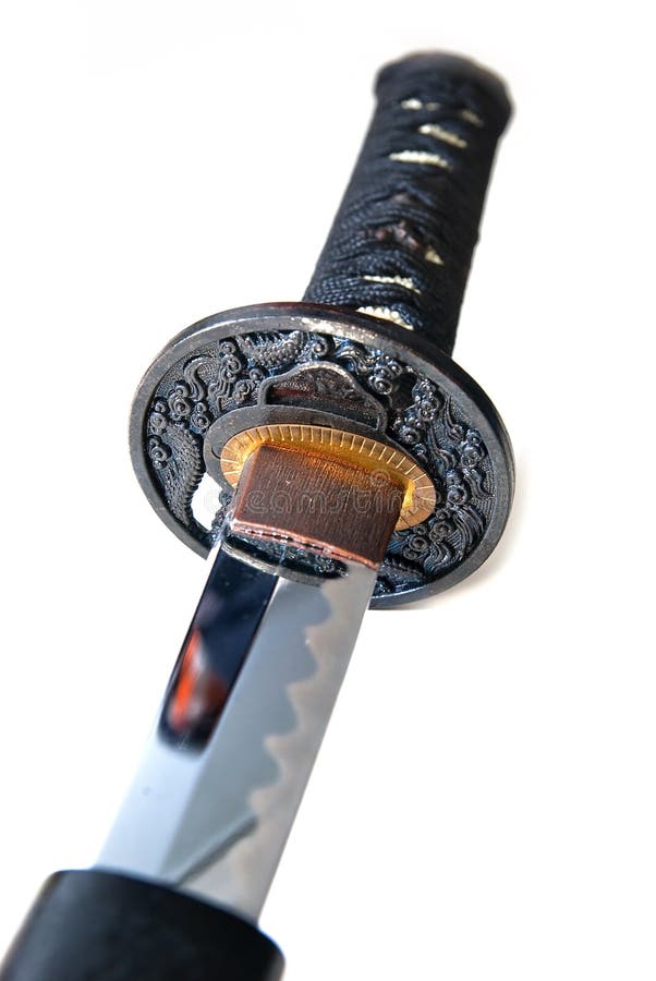 Engraving with samurai stock vector. Illustration of engraving - 7351753