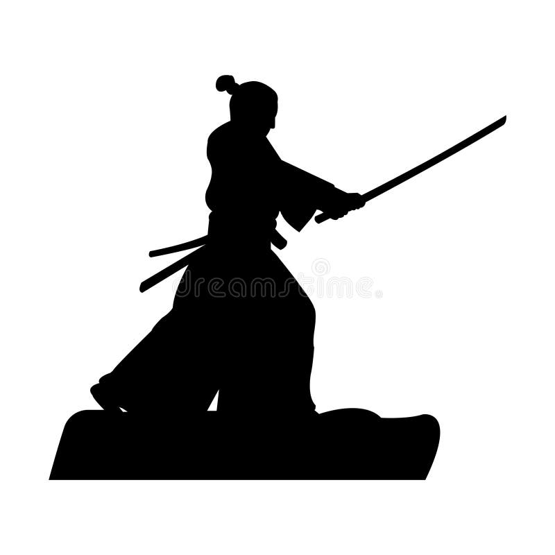 Samurai sword icon stock vector. Illustration of military - 285431313