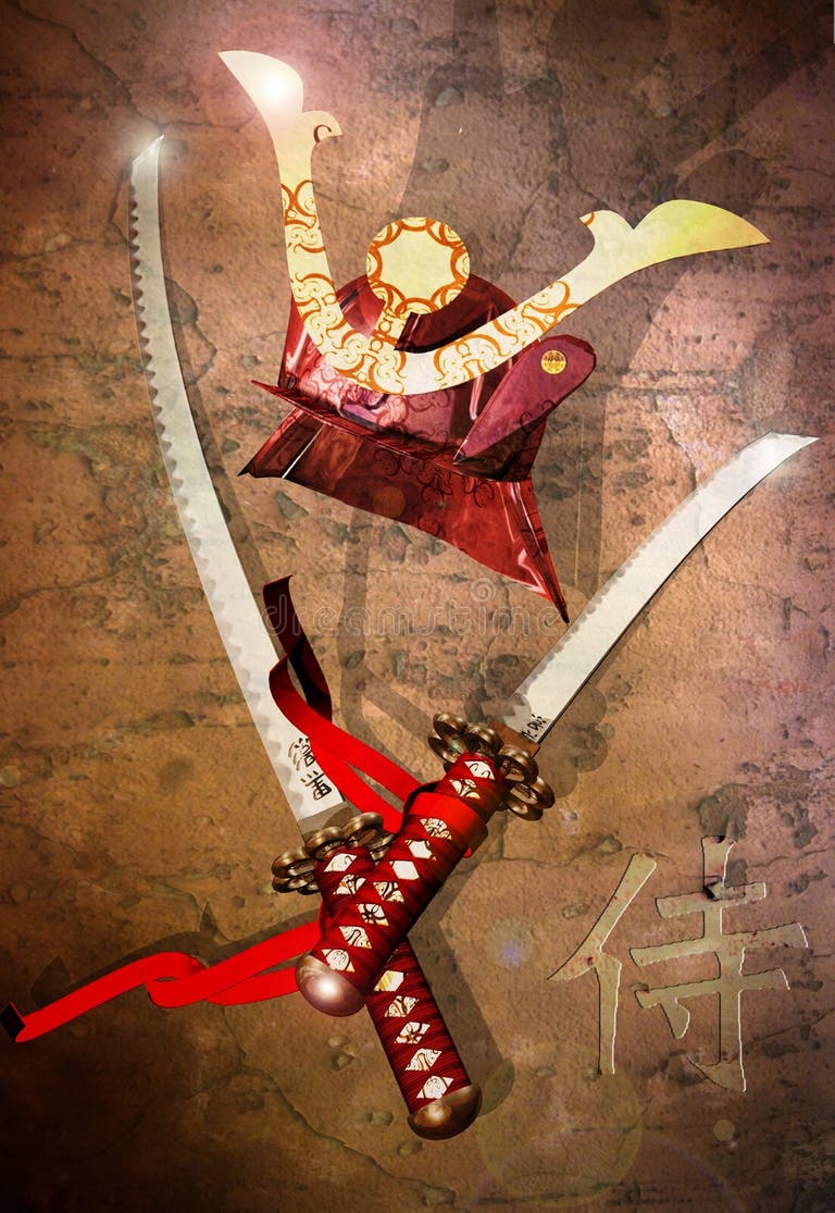 Samurai Symbols Stock Illustrations – 521 Samurai Symbols Stock ...