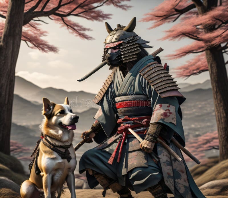 Japanese Samurai Theme Stock Illustrations – 202 Japanese Samurai Theme ...