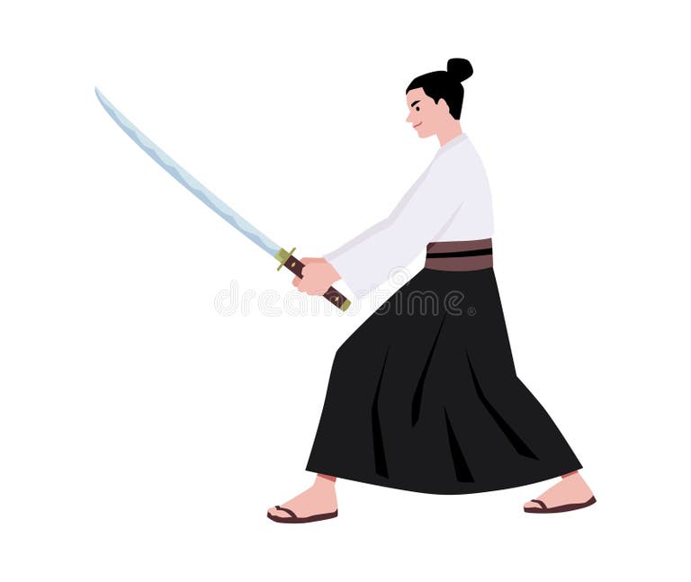 Samurai Pose Stock Illustrations – 1,893 Samurai Pose Stock ...
