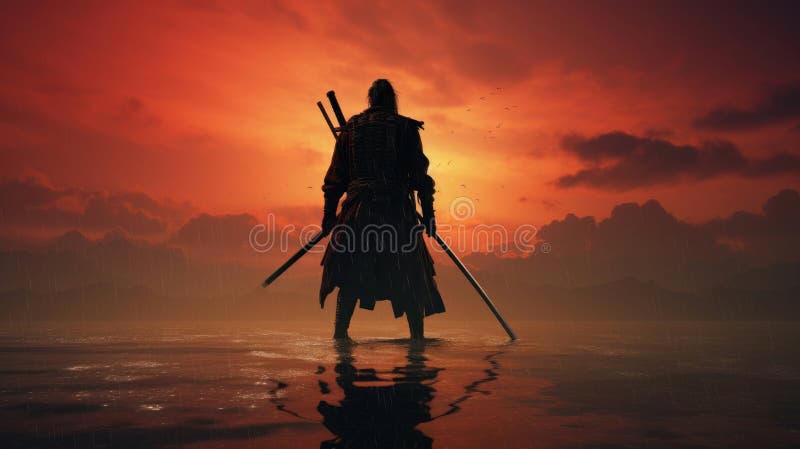 Samurai Walking Stock Illustrations – 175 Samurai Walking Stock ...