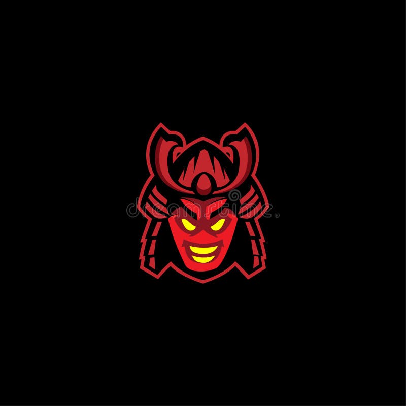 Samurai Face Mask Logo Stock Illustrations – 1,759 Samurai Face Mask ...