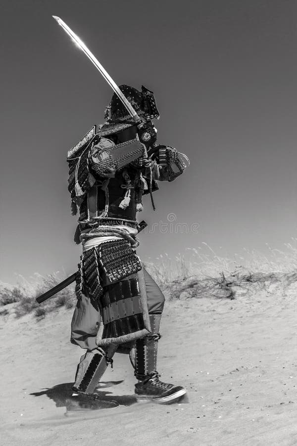 Samurai stock photo. Image of kabuto, shoulder, front - 53206948