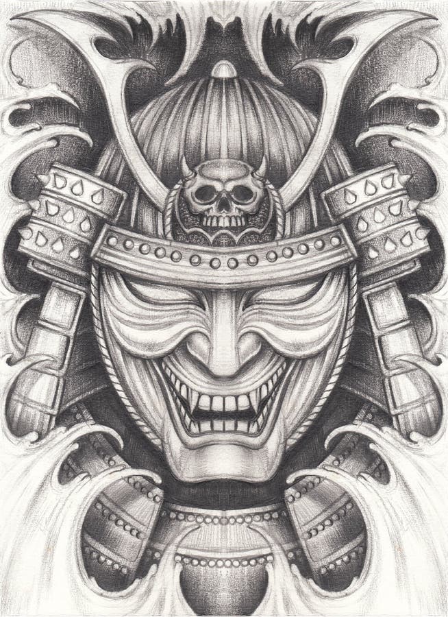Samurai Warrior Tattoo 192 Samurai Warrior Tattoo Stock Photos,