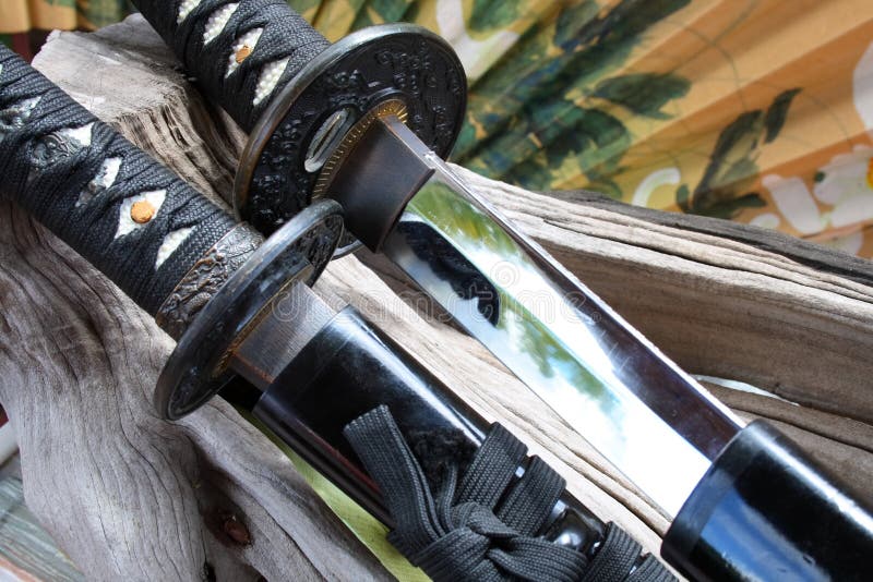 Samurai weapons stock image. Image of honor, reflection - 11043971