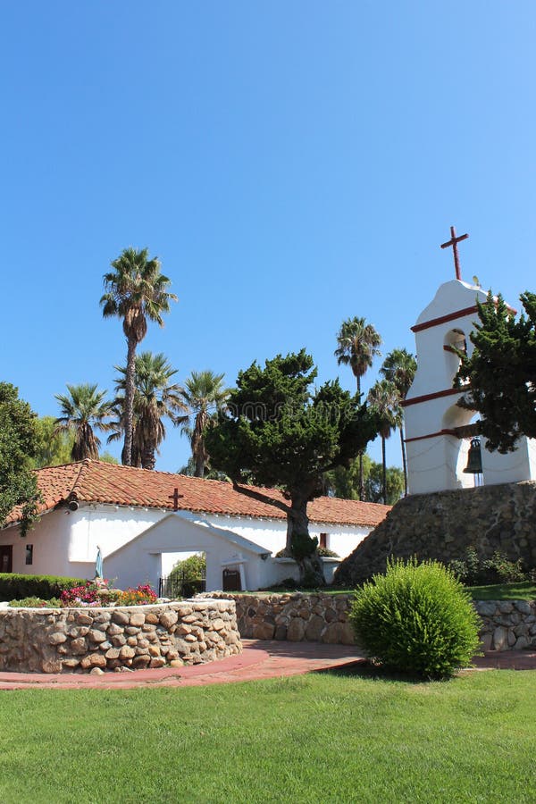San Antonio De Pala Mission En California Foto de archivo - Imagen de ...