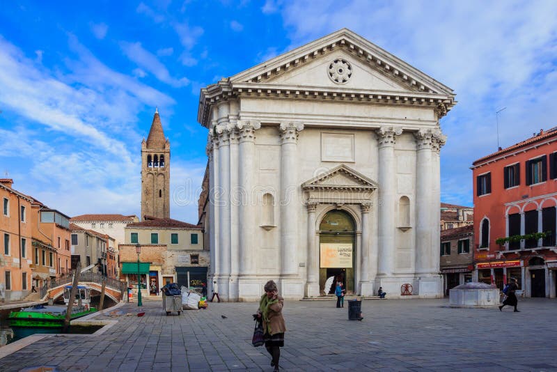 San Barnaba, Venedig redaktionell arkivfoto. Bild av destination - 50734908