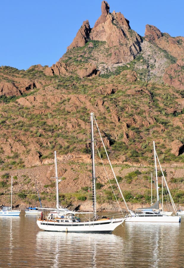 San Carlos Bay, Sonora Mexico Stock Image - Image of sail, carlos: 11920577