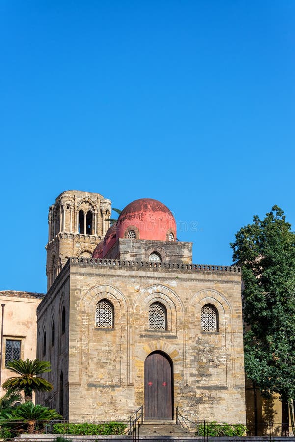 View Of San Cataldo Catholic Church At Night, Palermo, Sicily Stock ... View Of San Cataldo Catholic Church At Night, Palermo, Sicily Stock ...