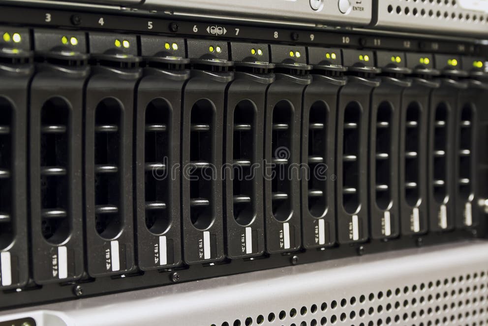 SAN Data Storage stock image. Image of equipment, metal - 29579601