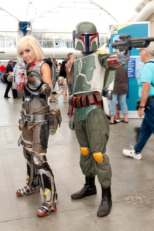 Female Cosplayers at Convention Editorial Stock Photo - Image of comic ...