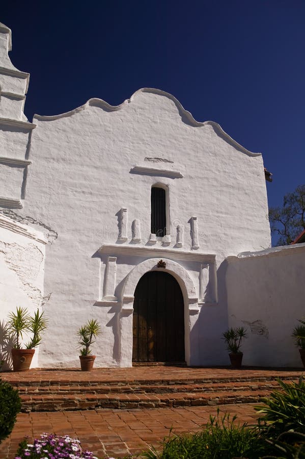 San Diego Mission Alcala stock image. Image of santa, church - 6572453