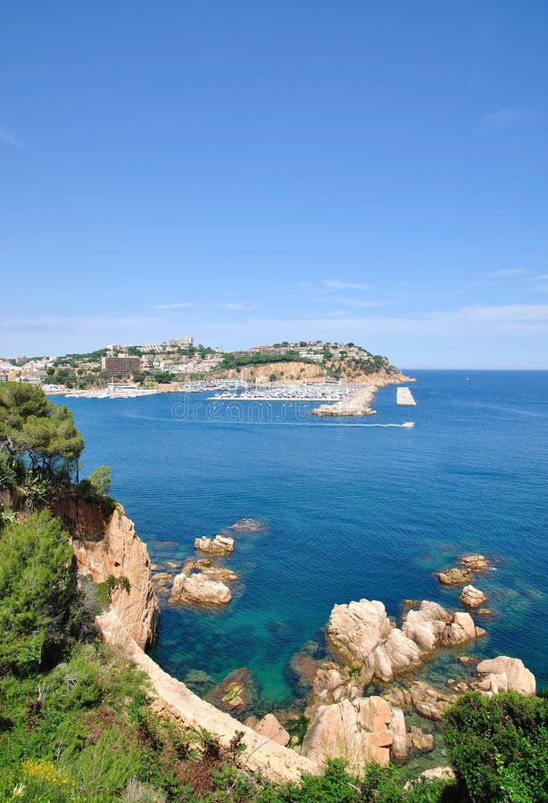 San Feliu,Costa Brava stock photo. Image of coast, region - 23417048
