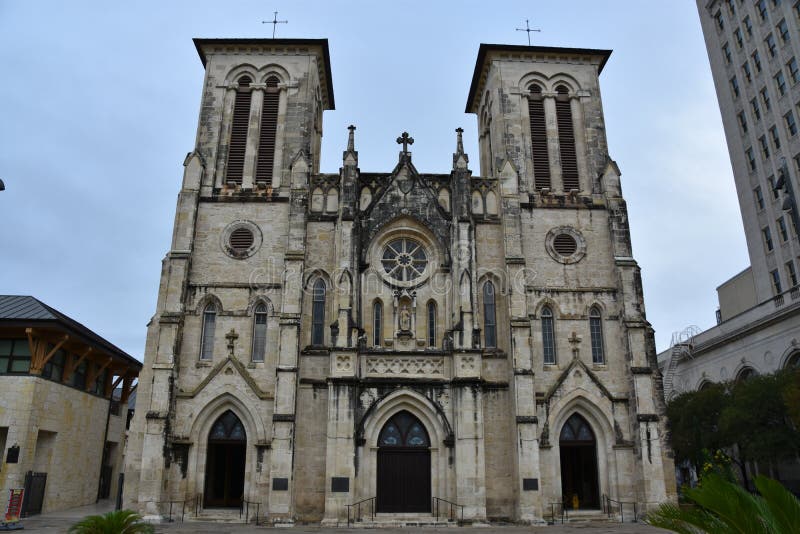 San Fernando Cathedral in San Antonio, Texas Editorial Photo - Image of ...
