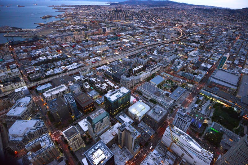 San francisco aerial view stock photo. Image of skyline - 60179362