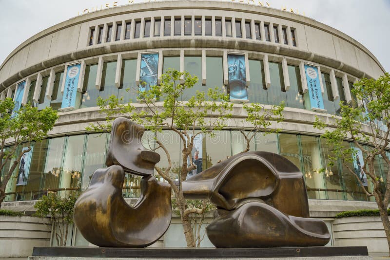 Exterior View of the San Francisco Symphony Editorial Image - Image of ...