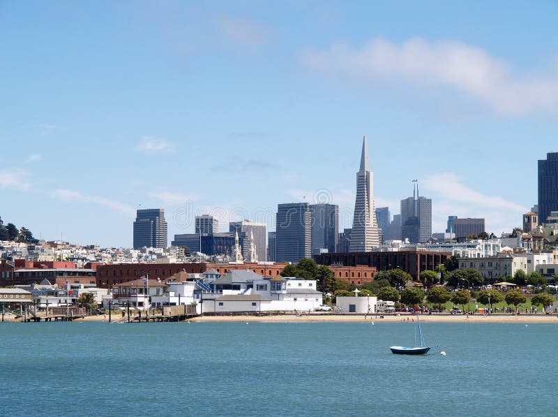 San Francisco Bay stock image. Image of destination, pier - 14673639