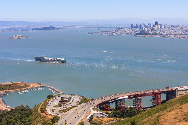 San Francisco Bay stock photo. Image of traffic, parking - 26292204