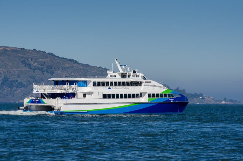 San Francisco Bay Ferry editorial photography. Image of shore - 142829812