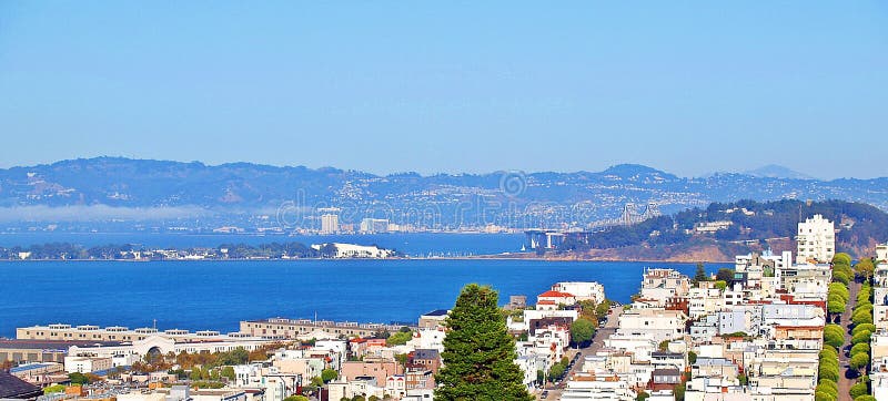 San Francisco bay view stock photo. Image of scenic, structure - 95248516