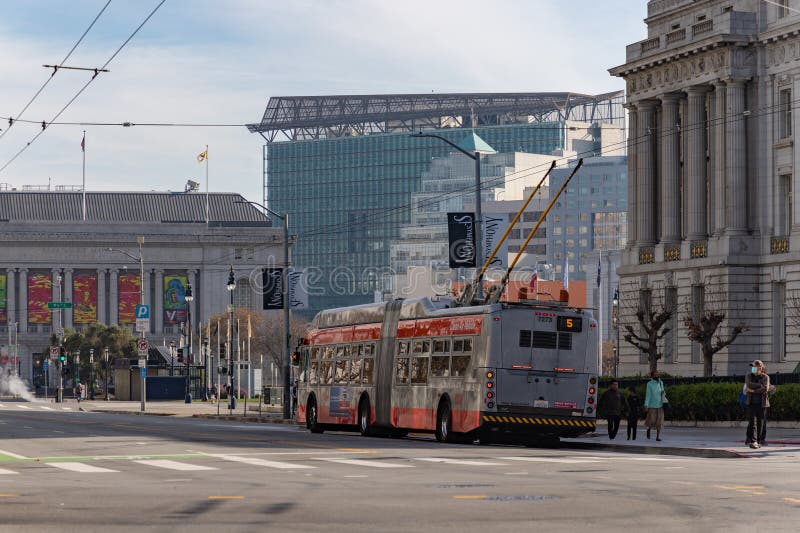 San Francisco Bus editorial photo. Image of states, lanes - 276658216