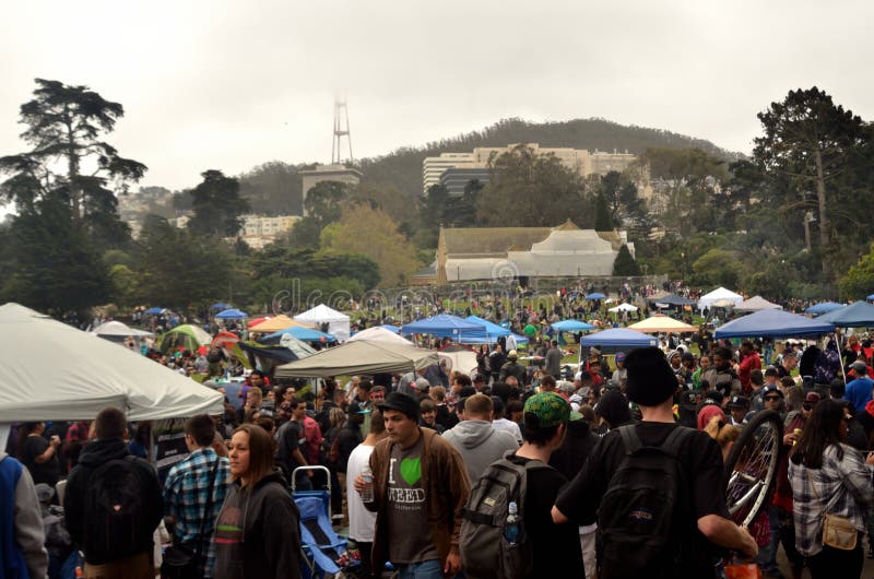 San Francisco 2015 420 Celebration Editorial Photo - Image of ganja ...