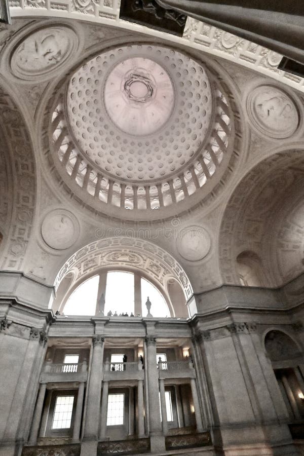 San Francisco City Hall Inside and Out 58 Editorial Stock Image - Image ...