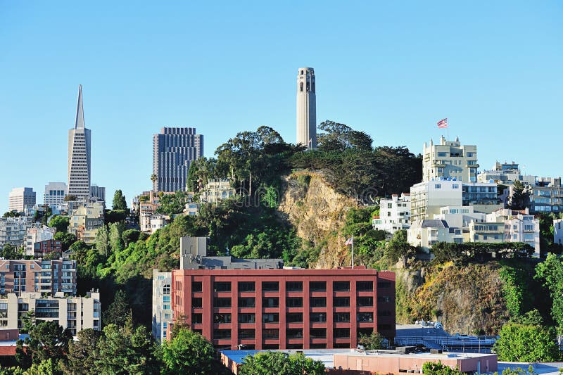San Francisco City Landscape Stock Image - Image of francisco, tourism ...