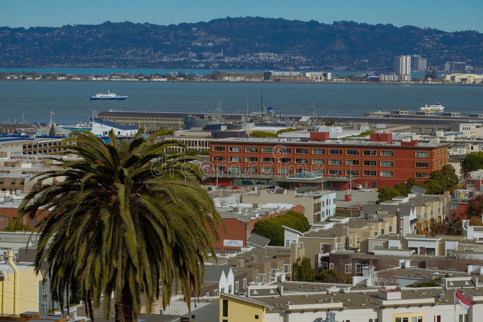 San francisco city view editorial photography. Image of metropolis ...