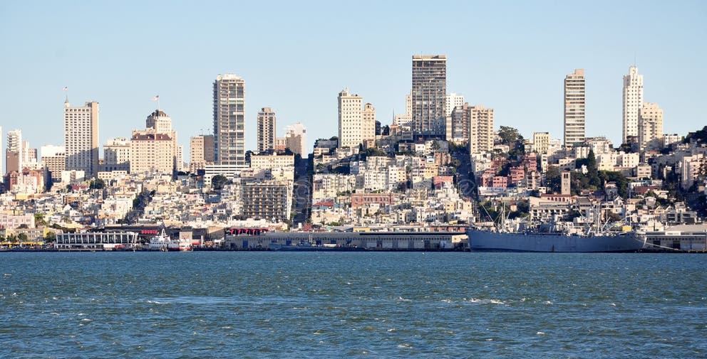 San Francisco city view stock photo. Image of highrise - 66376466