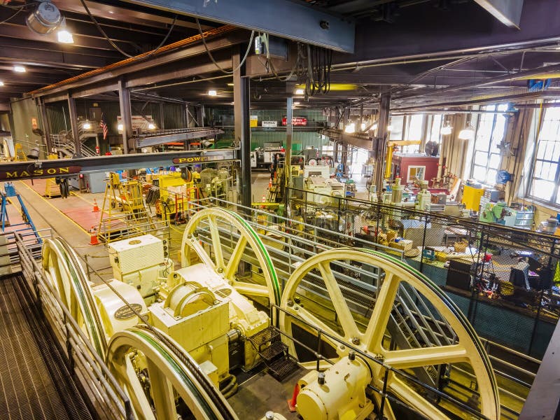 Interior View of the Cable Car Museum Editorial Stock Photo - Image of ...