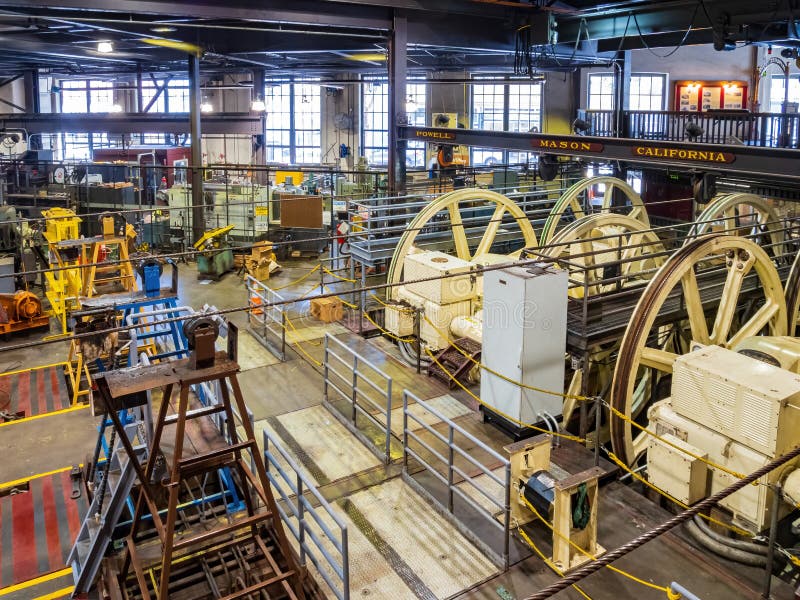 Interior View of the Cable Car Museum Editorial Photo - Image of city ...