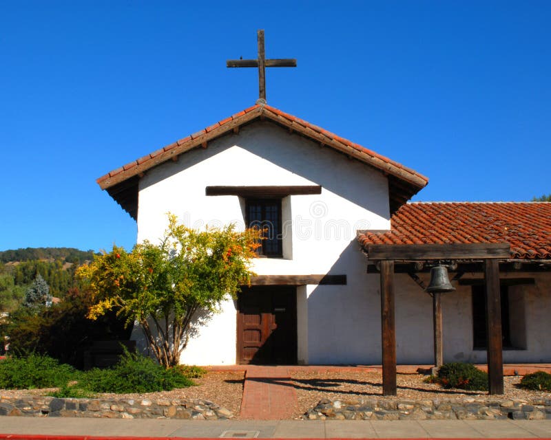 San Francisco Solano Mission Stock Image - Image of american, native ...
