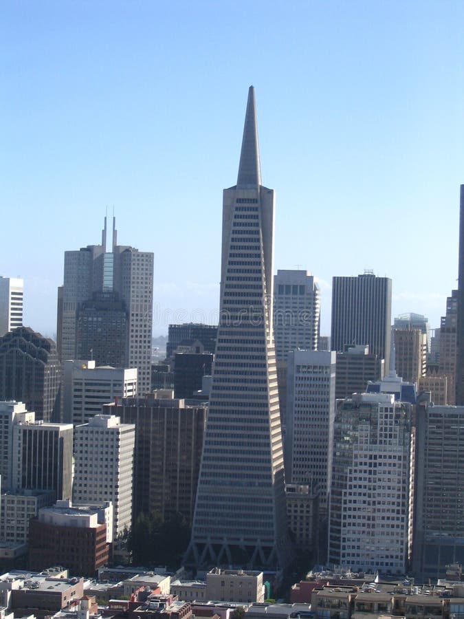 San Francisco Tower - Downtown Stock Photo - Image of travel, oakland ...
