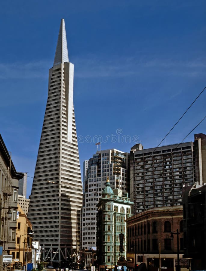 Transamerica Building stock image. Image of zoetrope, tourist - 8358661