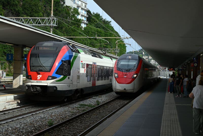 San Giovanni Station in Como Editorial Stock Photo - Image of travel ...