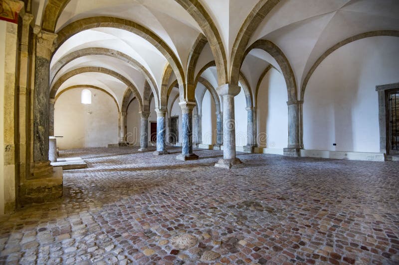 San Giovanni in Venere Abbey Stock Photo - Image of medieval, town ...