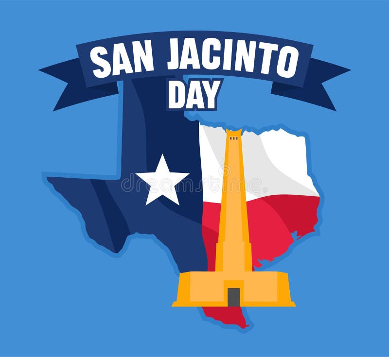San Jacinto Day United States Stock Vector - Illustration of graphic ...