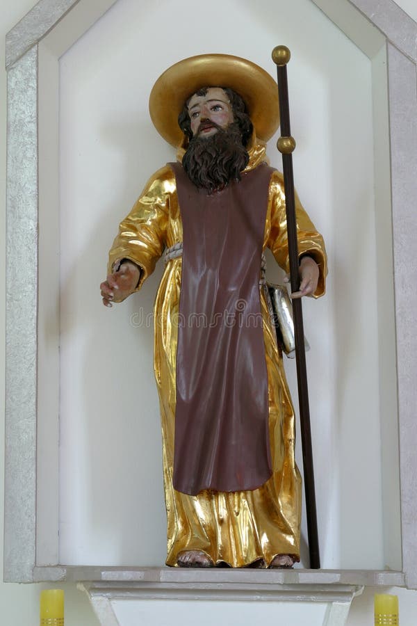 San Jaime La Anciano Y El Santo Judas Thaddeus Imagen de archivo ...