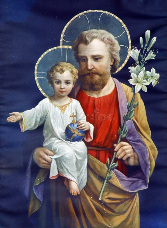 Saint Joseph foto de archivo. Imagen de cristianismo - 38659394
