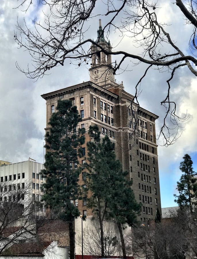 San Jose Architecture in Spring Stock Image - Image of historic ...