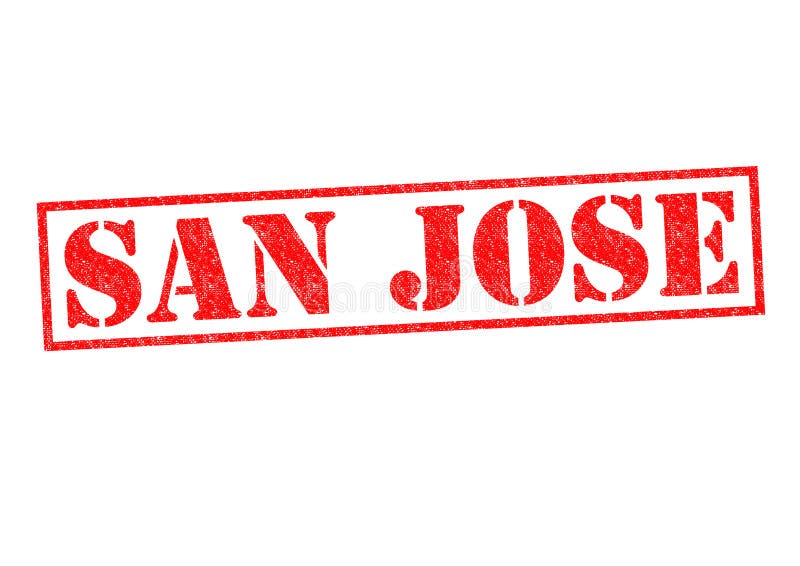 San Jose. Sticker. Modern Calligraphy Hand Lettering for Serigraphy ...