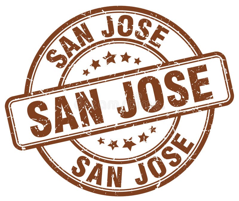 San Jose. Sticker. Modern Calligraphy Hand Lettering for Serigraphy ...