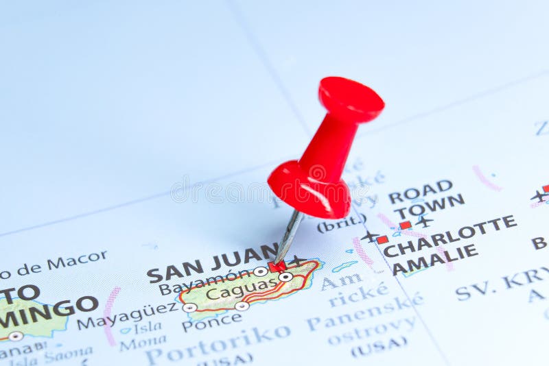 Puerto Rico City Mexico Map Stock Photos - Free & Royalty-Free Stock ...