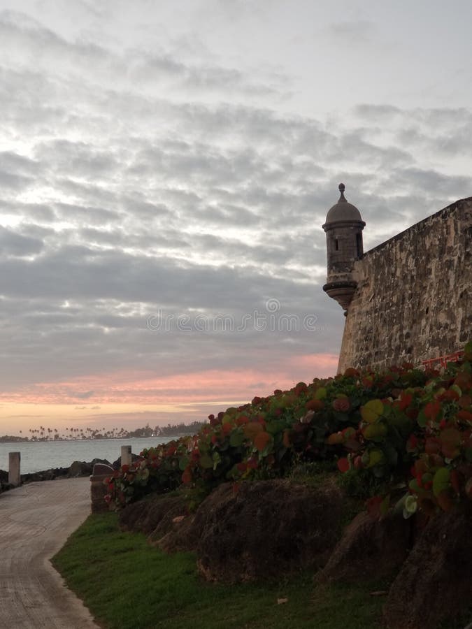 San Juan , Puerto Rico ,sunset Stock Photo - Image of puerto, rico ...